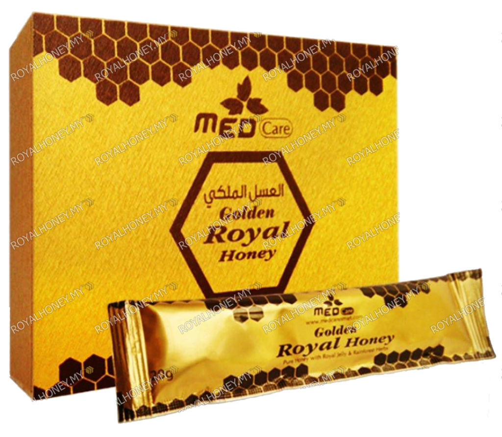 med care golden royal honey VIP 12 x 20g - Royal Honey