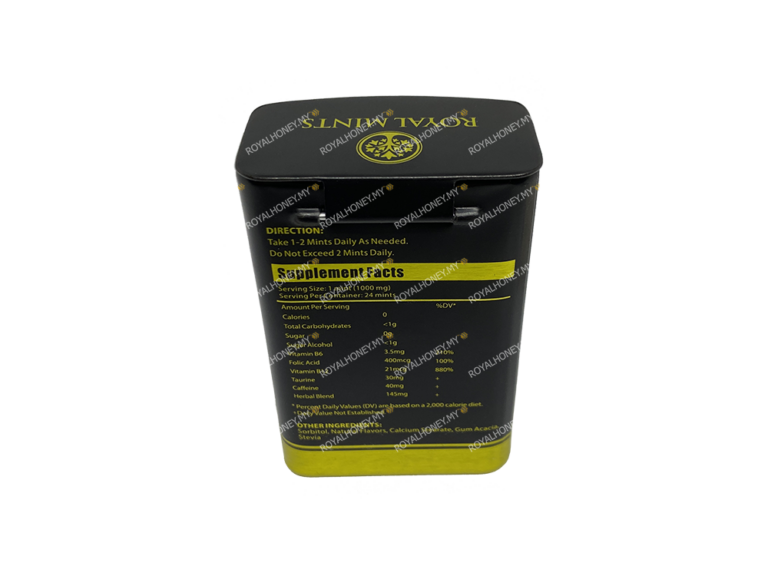 ROYAL MINTS, High Potency 24 mints - Royal Honey